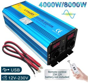 Inversor De Corriente Cantonape Onda Sinusoidal Pura 4000W【2024】